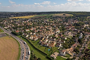 Photo aérienne dans les Yvelines